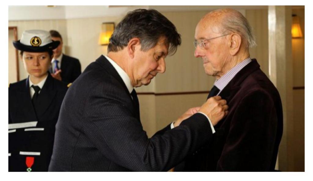 Billericay parishioner receives Legion D'Honneur - Brentwood Diocese