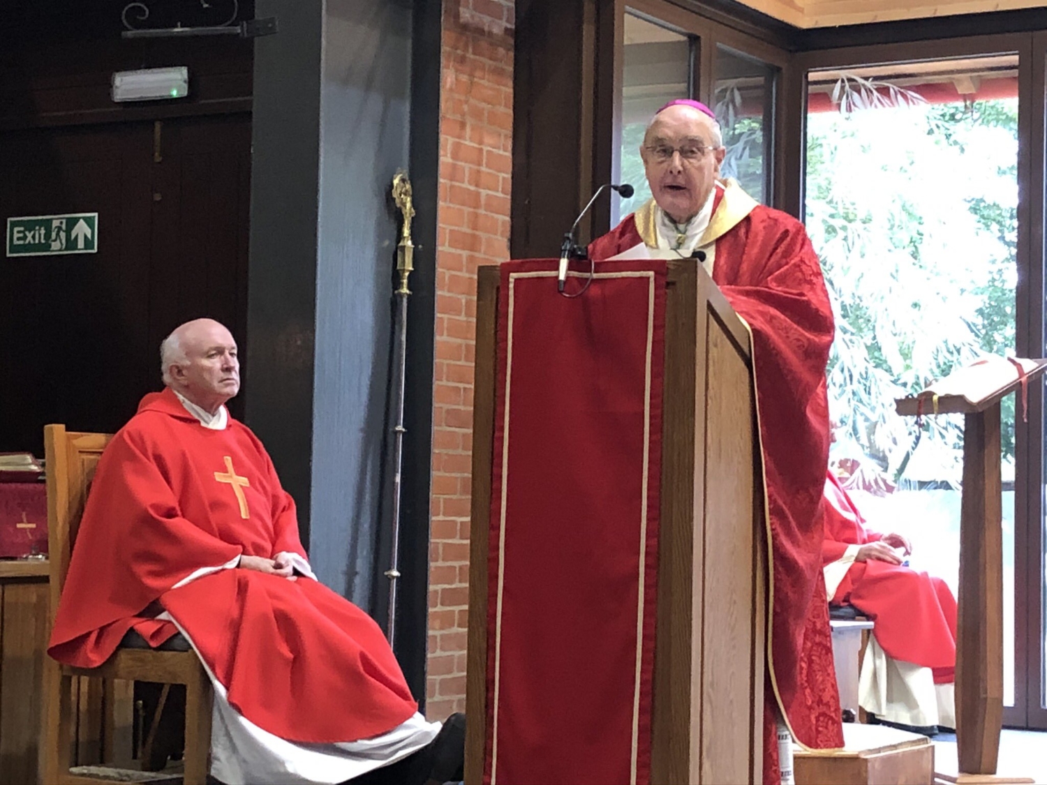 Mgr John Armitage returns from Walsingham - Brentwood Diocese