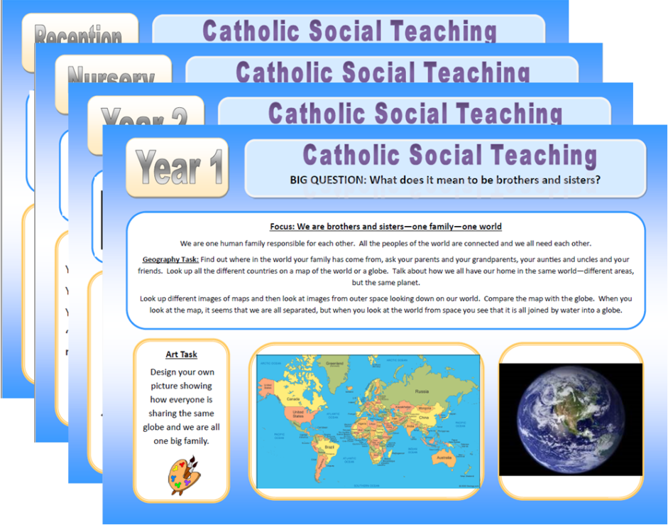 Catholic Social Teaching Resources by Year Group - Brentwood Diocese