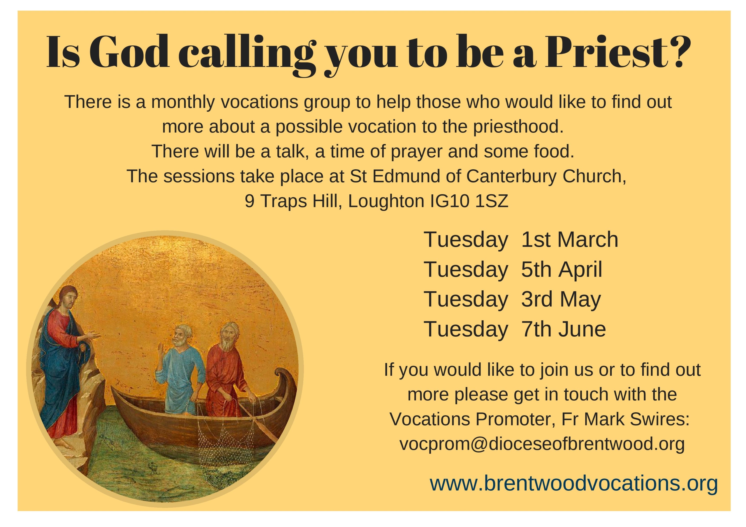 Thinking about the priesthood? - Brentwood Diocese