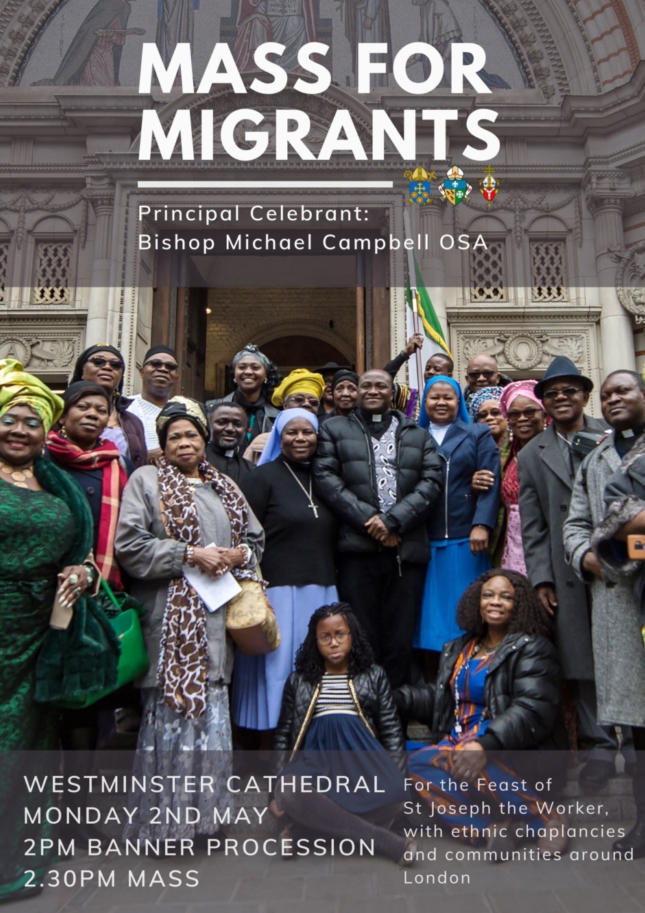 Annual Migrants Mass to be held in Westminster Cathedral - Brentwood ...